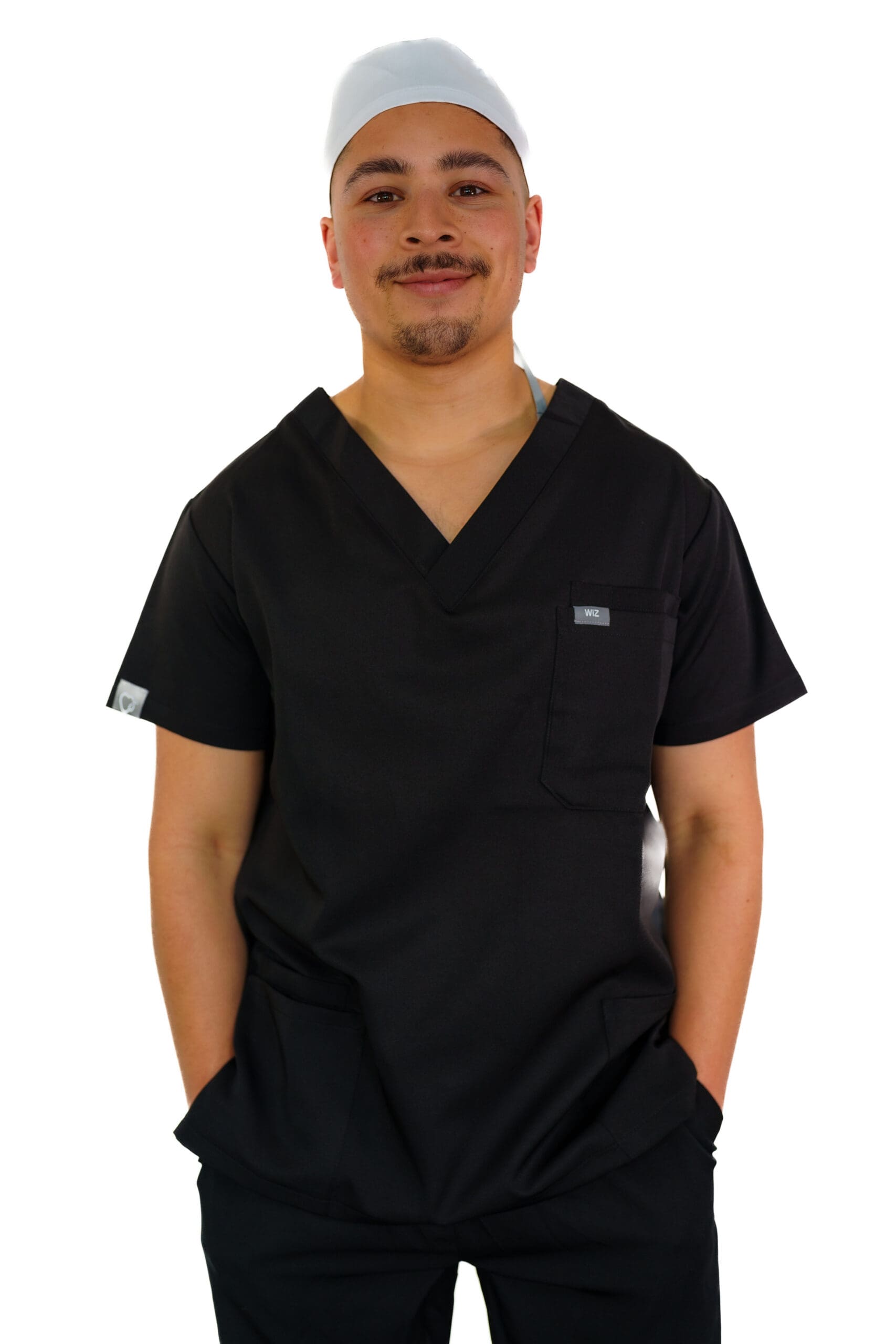 WiZ Scrub Caps – White
